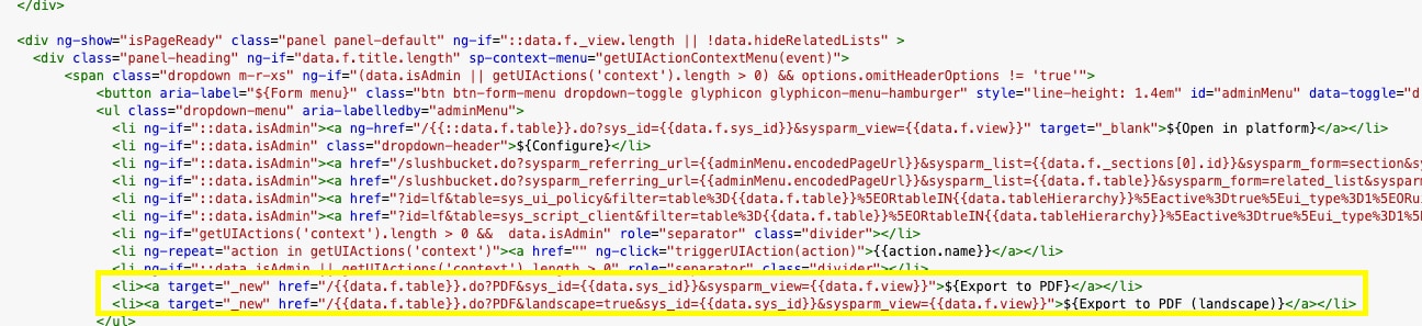 How to Add Activity Stream to "Export to PDF" in S... - ServiceNow ...
