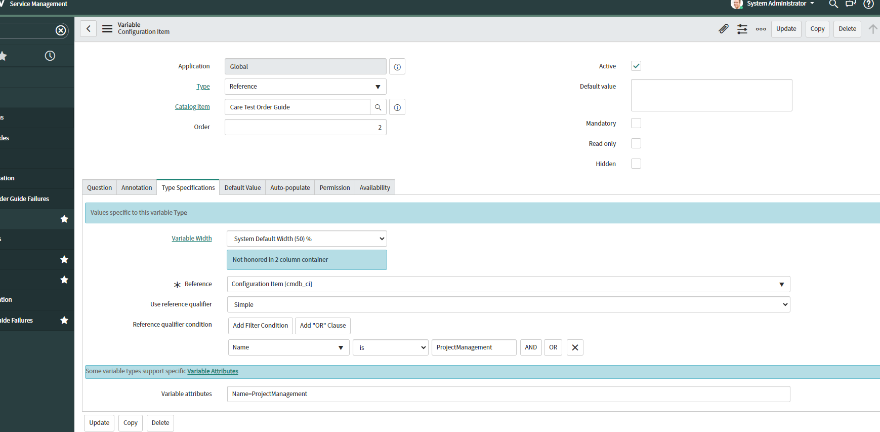 Solved: Help setting default value on reference field - ServiceNow ... Solved: Help setting default value on reference field - ServiceNow ...