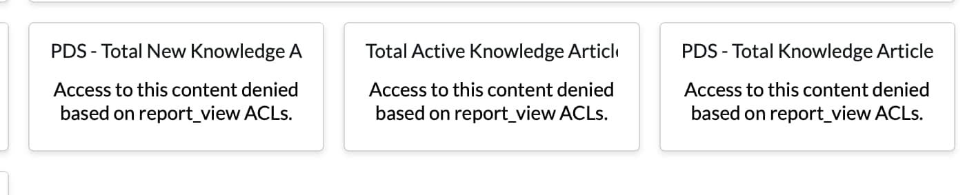 Solved: Access to this content denied based on report_view ...