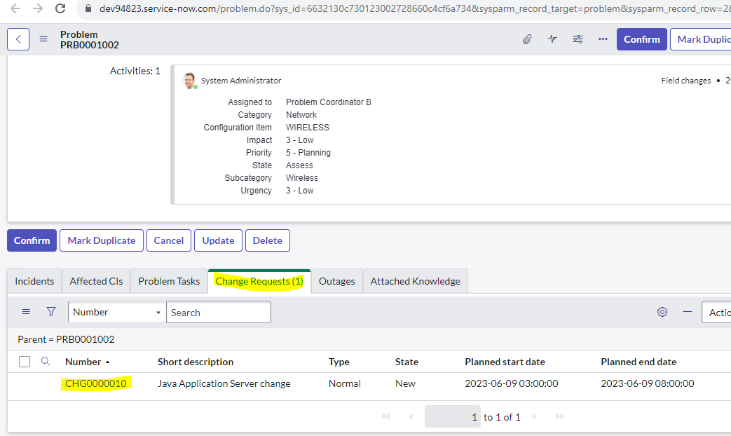 Change Management - Problem Management Mapping - ServiceNow Community