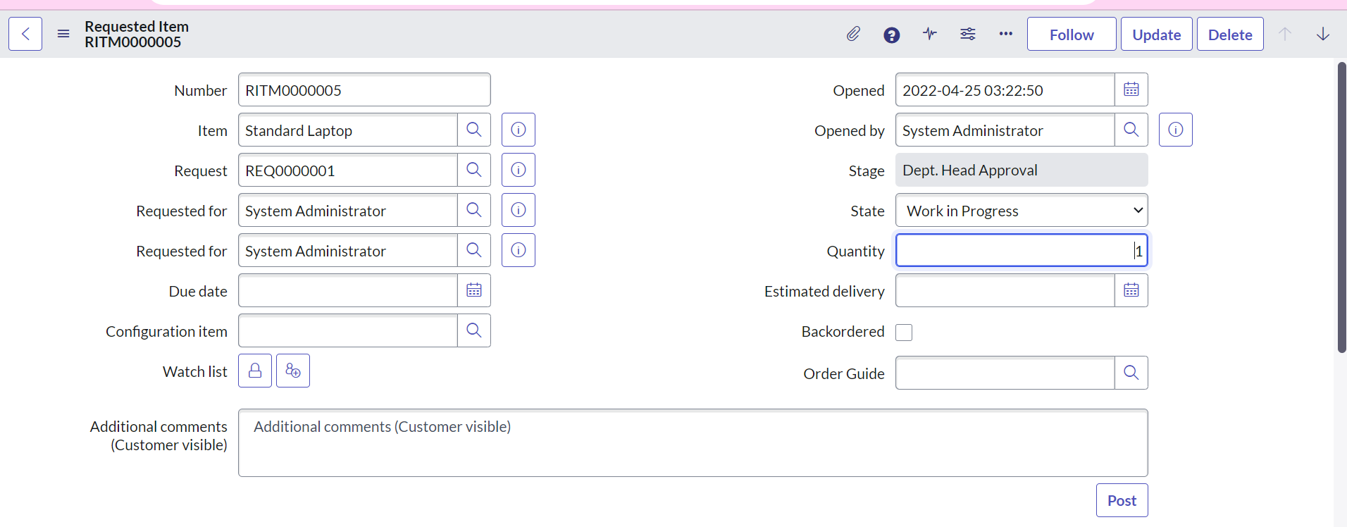 Solved: How to Change Field Label for Reference Field??? - ServiceNow ...