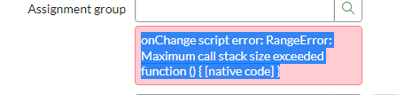 Solved: Error in Incident form while applying UI policy - ServiceNow ...