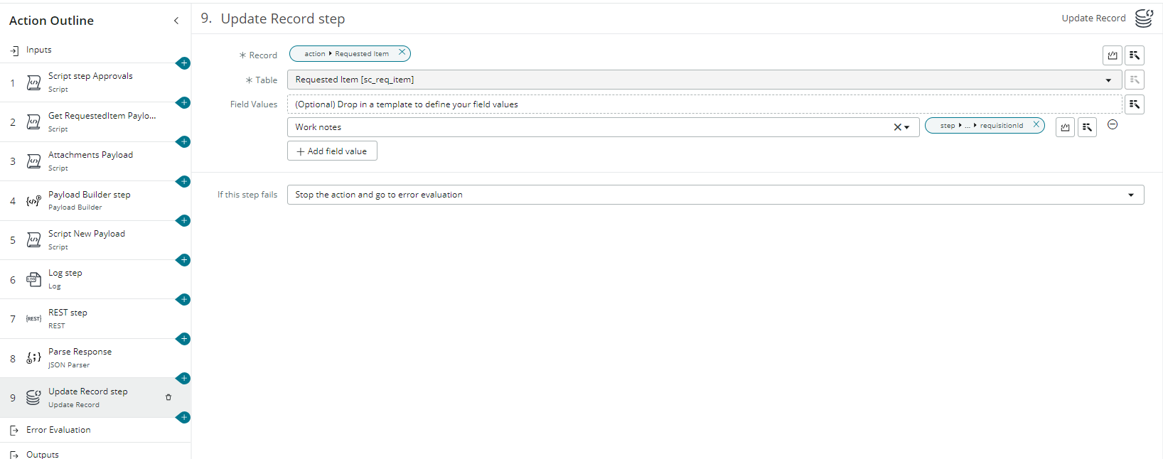 Flow - Update Record Step - Parse Response - ServiceNow Community