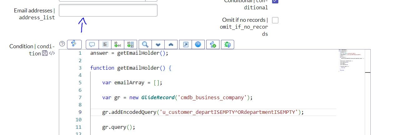 Solved: How to insert a Value in the Email Field using con... - ServiceNow Community