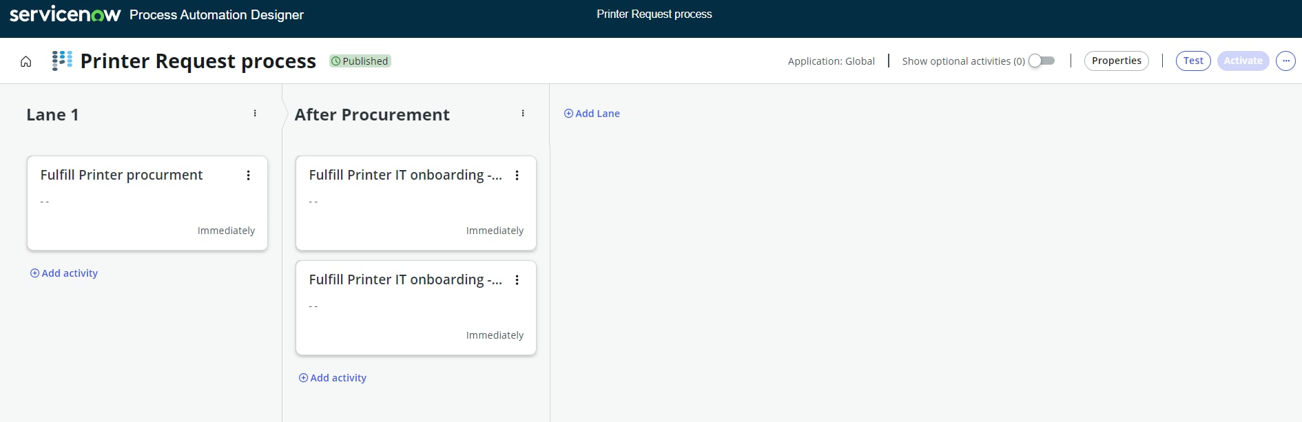 Process Automation Designer | Completing the Workf... - ServiceNow ...