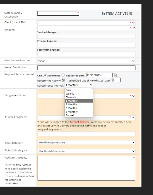 How to create Scheduled Requests based on certain ... - ServiceNow ...