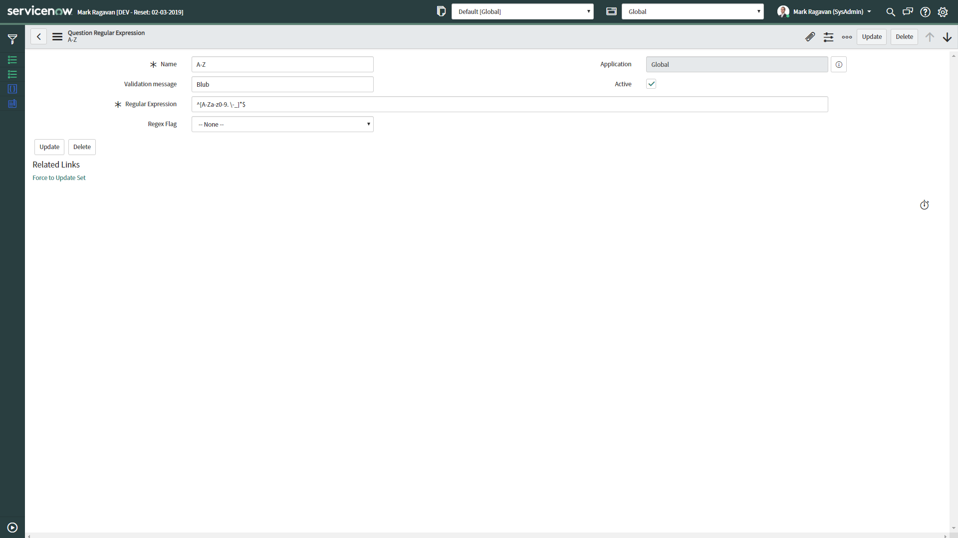 Solved: Regular Expression not Working in Service Portal - ServiceNow ...