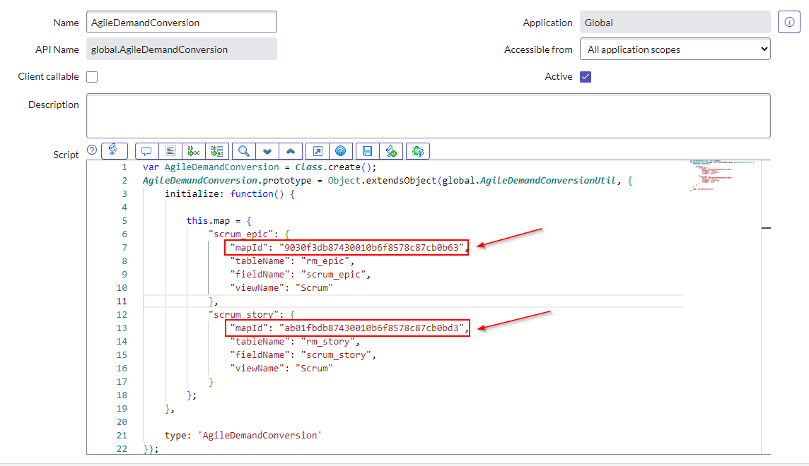Solved: What is referenced by this sys_id in the script in ...