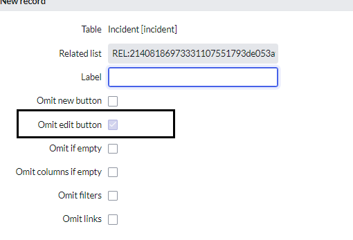 omit edit button is greyed out. how to enable edit... - ServiceNow ...