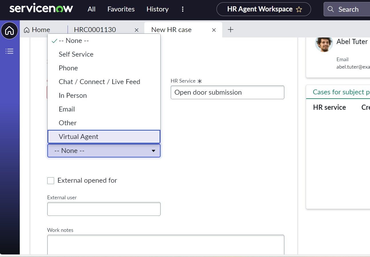HRSD - ServiceNow Community