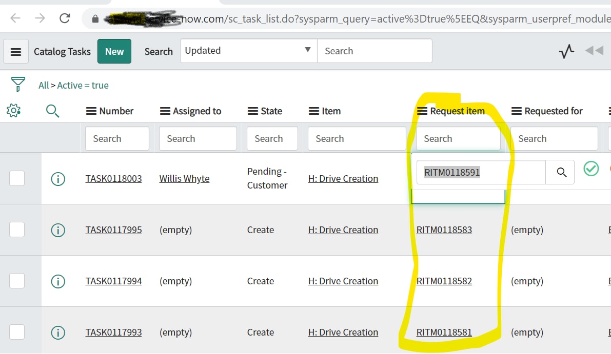 Solved: read-only a field in list view - ServiceNow Community