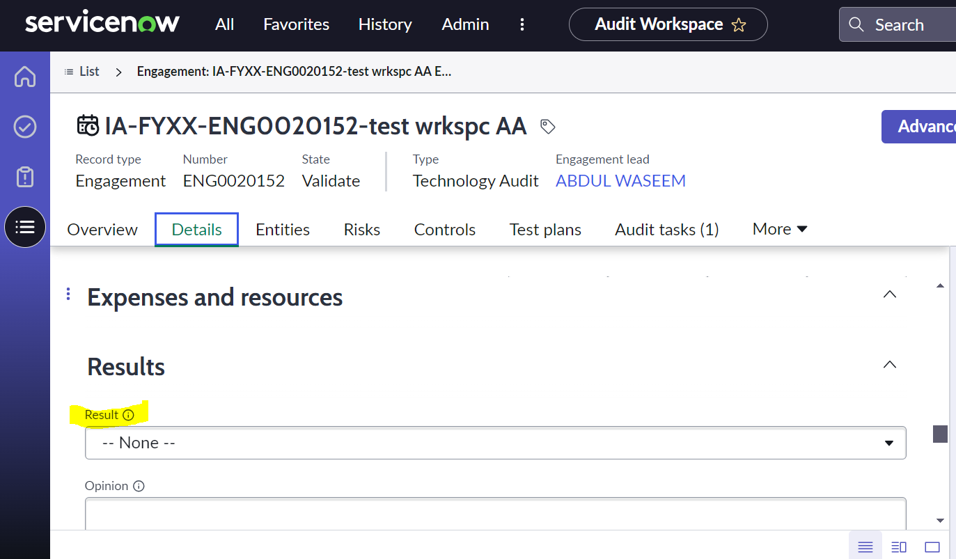 tooltip/Help text/ Hint on workspace - ServiceNow Community