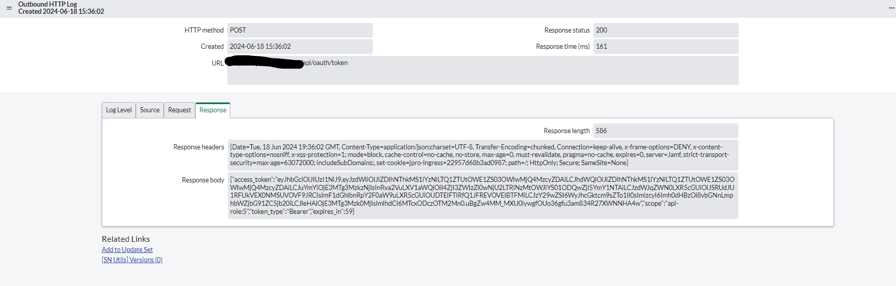 Solved: Microsoft Graph API - Accessing token from credent... - ServiceNow Community