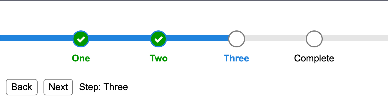 Progress bar the steps at Service Portal - ServiceNow Community