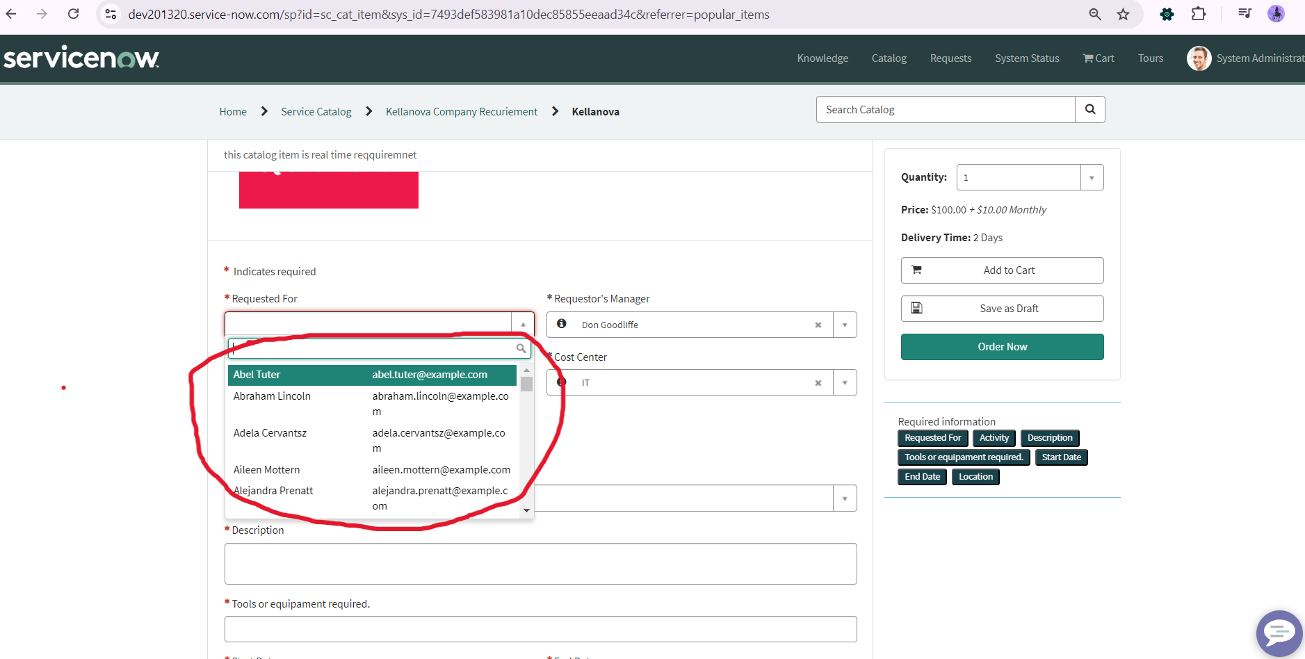How to style Dropdown data in Reference Field - ServiceNow Community