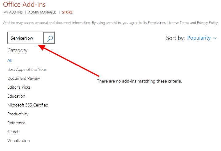 Solved: SPM PowerPoint add-in - ServiceNow Community
