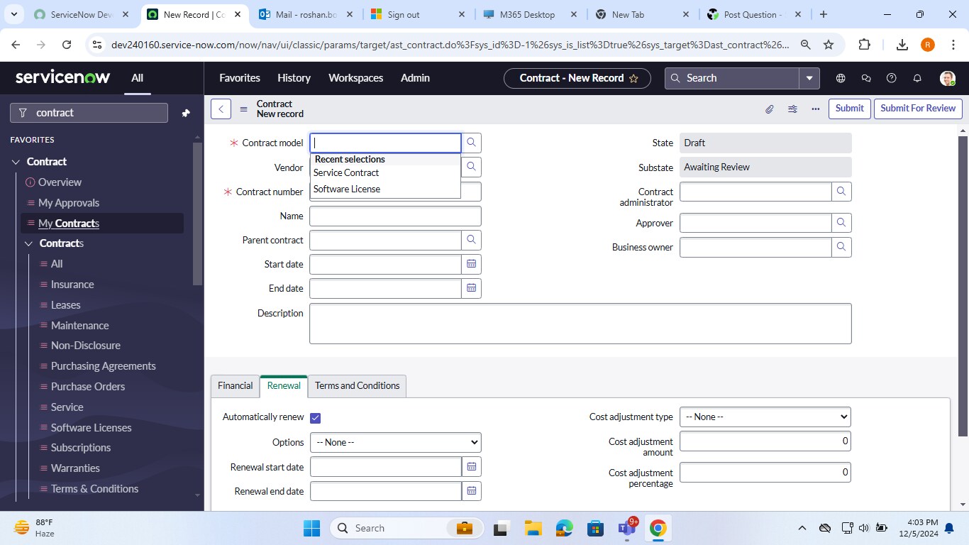 Solved: How to Make the Renewal Section Editable in Active ...
