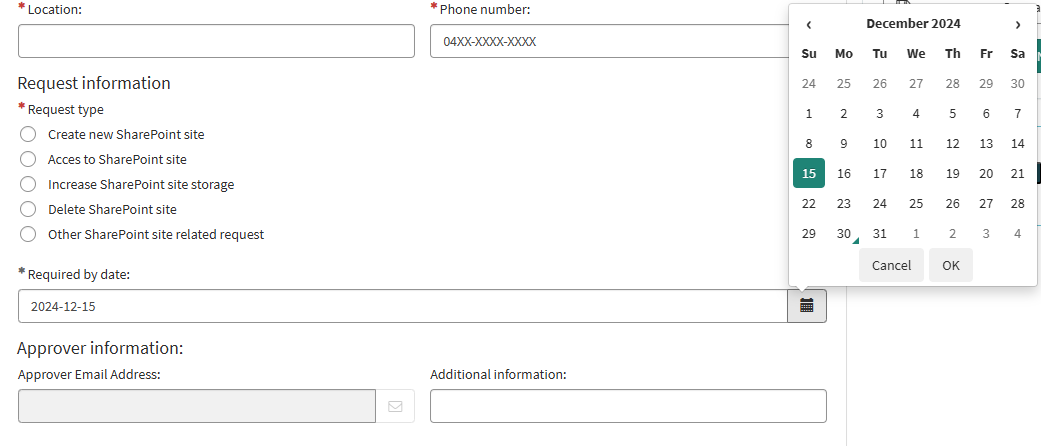 Solved: How to Prepopulate a Date Field with Validation to ...