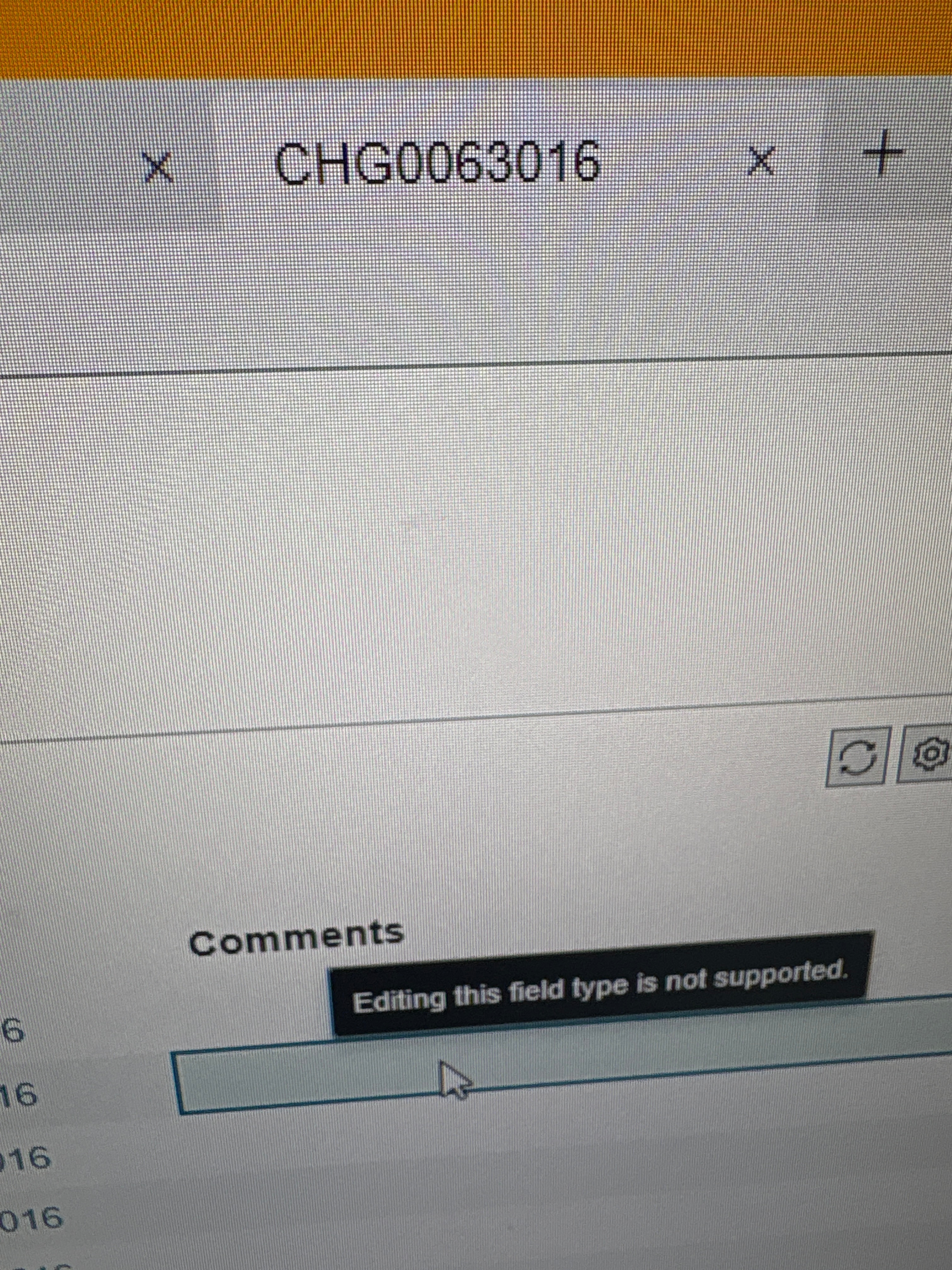 How to make the field comments list editable - ServiceNow Community