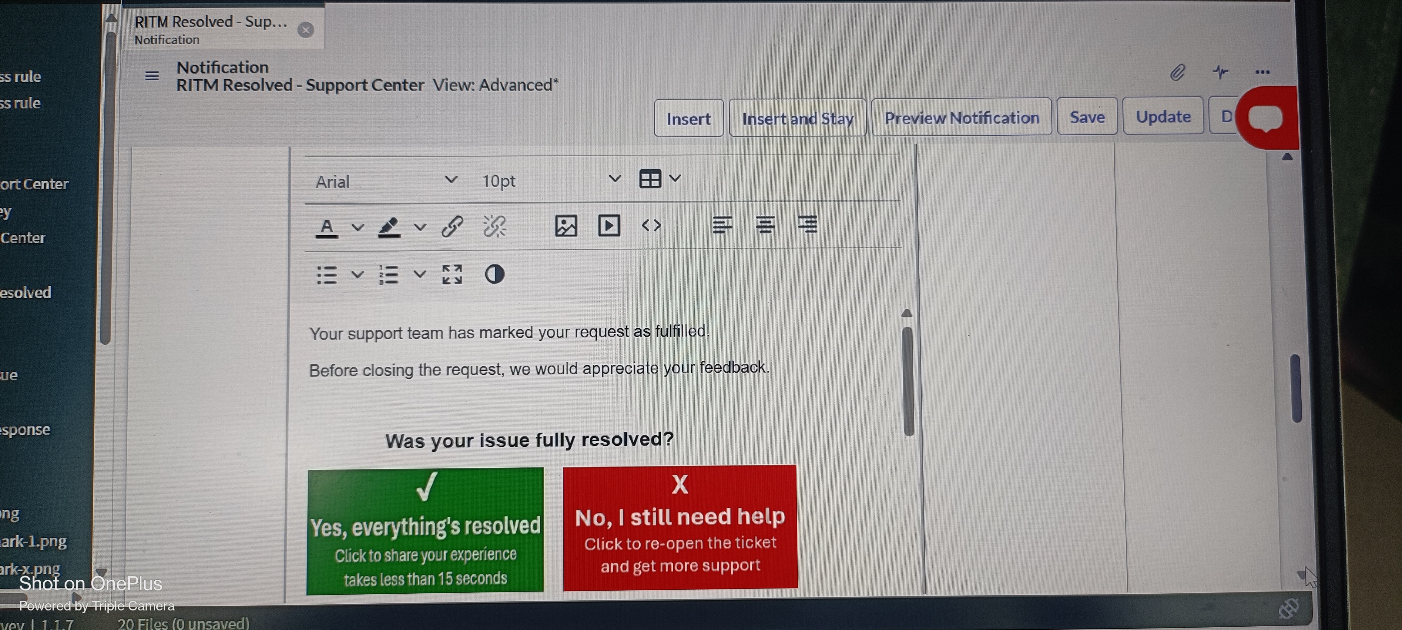 Images Not Displaying in Email Notification After ... - ServiceNow ...