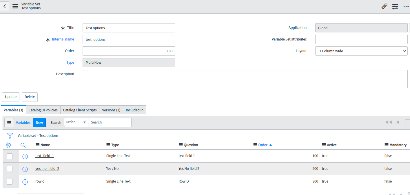 How can I add data to multirow variable set in an ... - ServiceNow ...