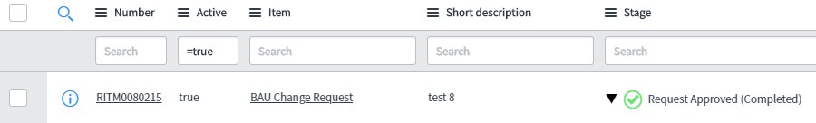 RITM Stage Icons not showing - ServiceNow Community