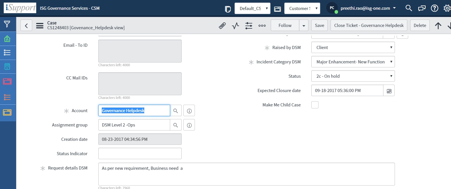 Configuring Styles for a Particular Field - ServiceNow Community
