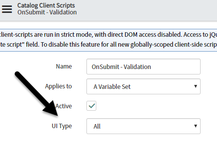 Set Focus to a specific Catalog Item variable in t... - ServiceNow ...