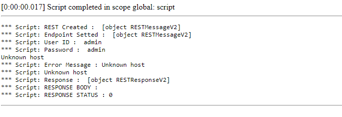 Getting " UNKNOWN HOST " issue in REST Script - ServiceNow Community