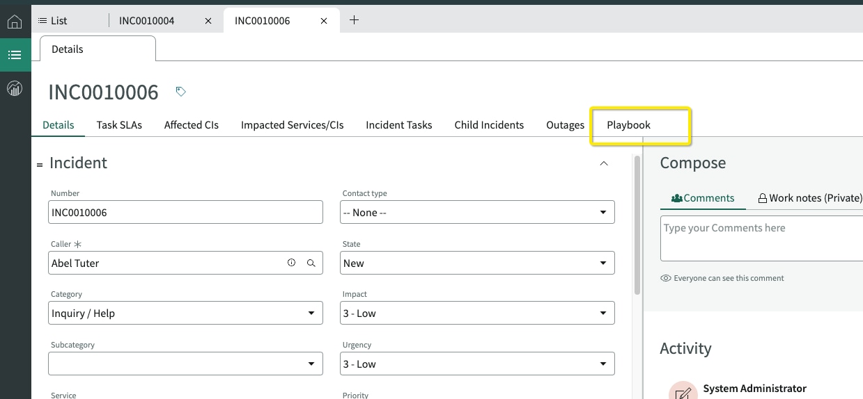 How to add Custom Fields/Questions on Playbook (Pr... - ServiceNow ...