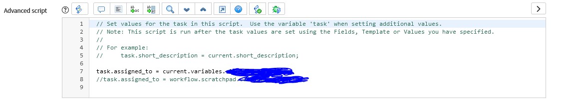 Solved Set Assigned To In Catalog Task From Variable Servicenow Community