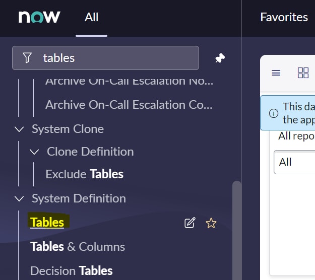 Solved: Where we can find list of tables in servicenow - ServiceNow ...