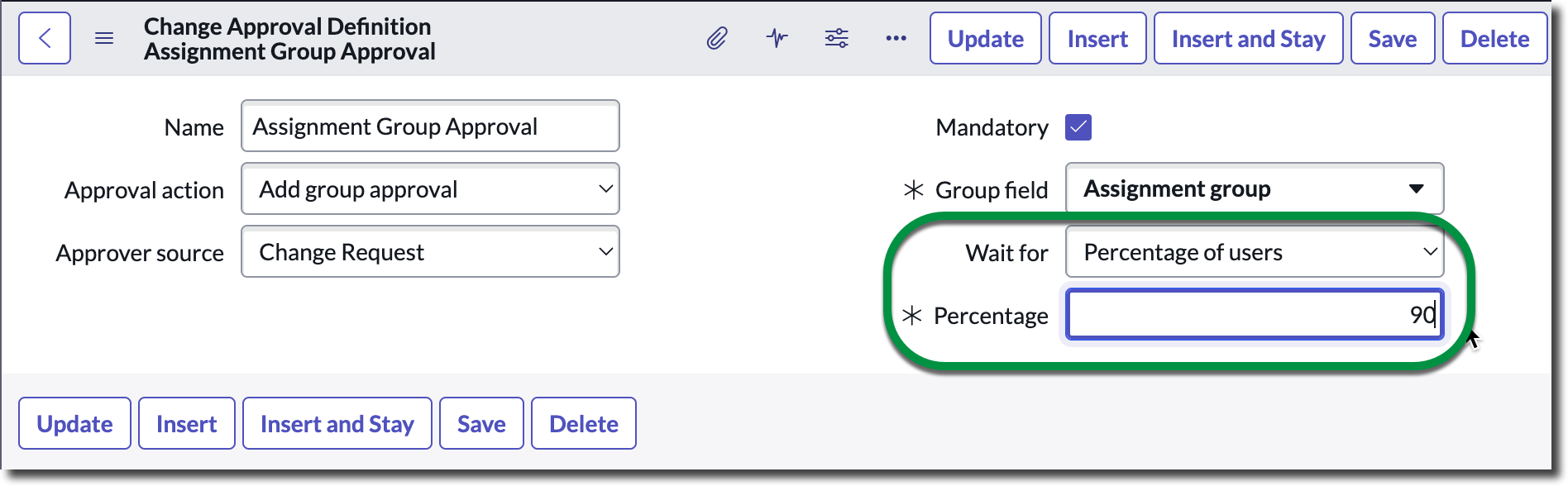 Change Management Need to Modify approval Counts - ServiceNow Community