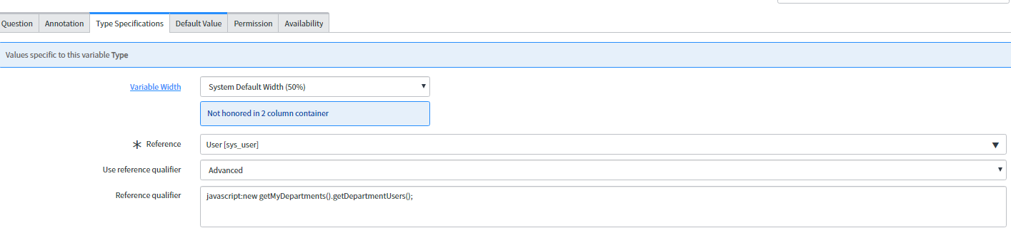 Solved: How to write Advanced reference qualifier & Script... - ServiceNow Community