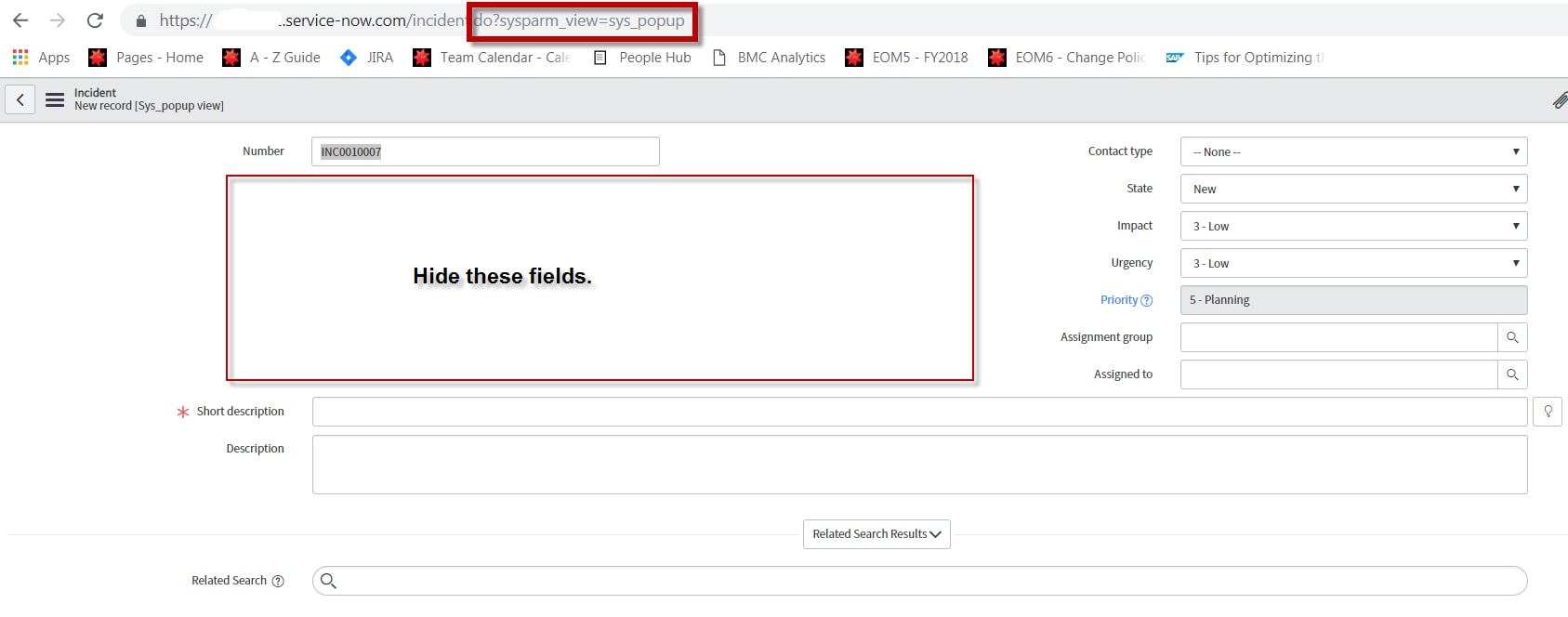 Solved How Do I Configure A Pop Up View On A Reference Fi Servicenow Community