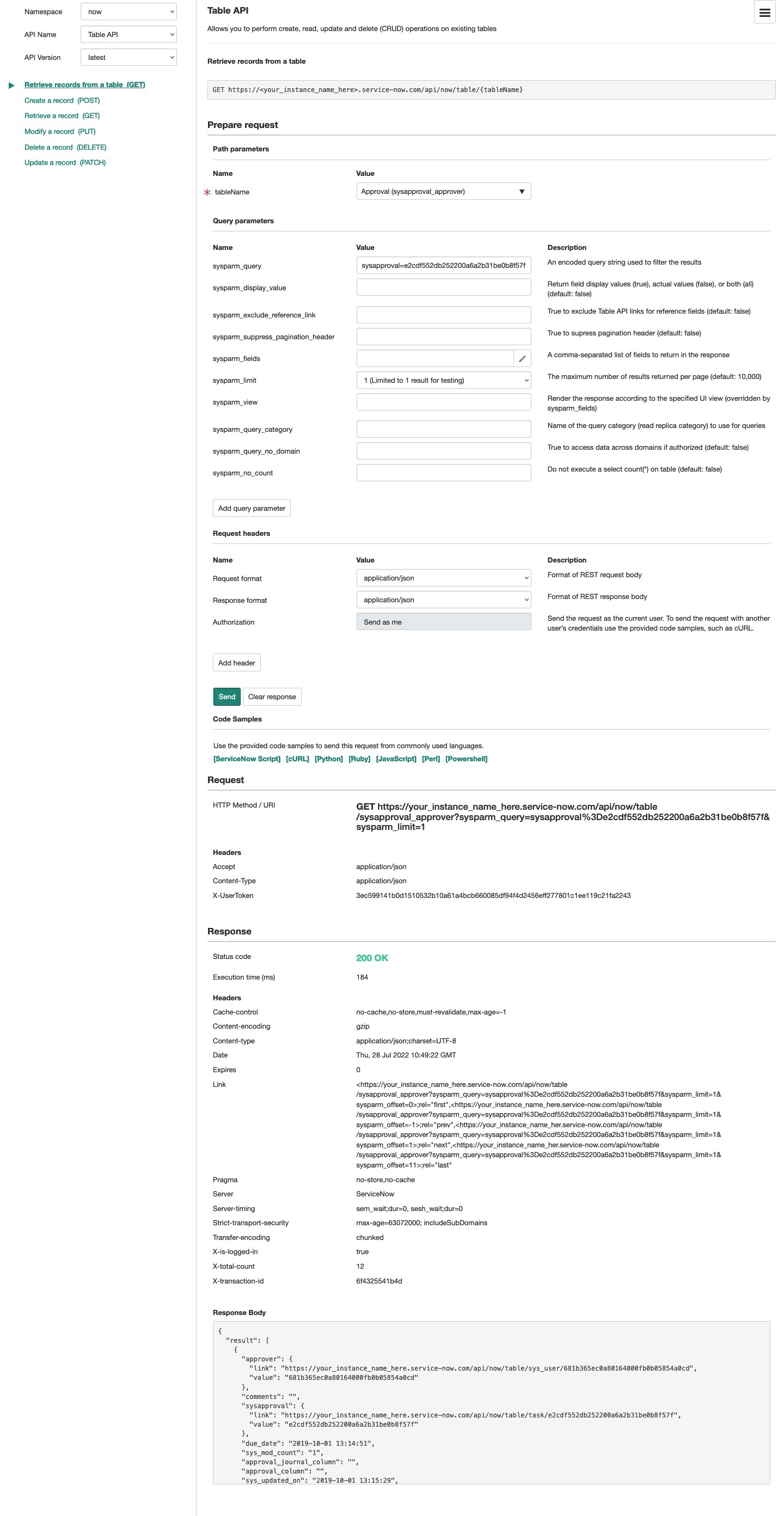 How to get the sys_id for sysapproval_approver tab... - ServiceNow ...