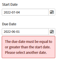 How to validate start date and end date using clie... - ServiceNow ...