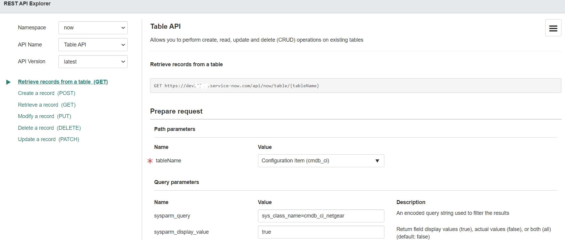 Solved: Is there REST API to get a list of configuration i ...