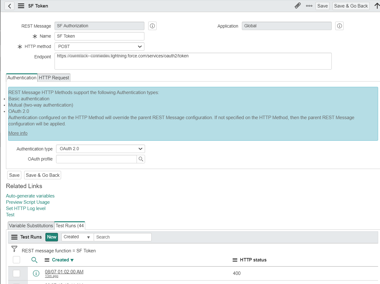 unsupported_grant_type "grant type not supported" - ServiceNow Community