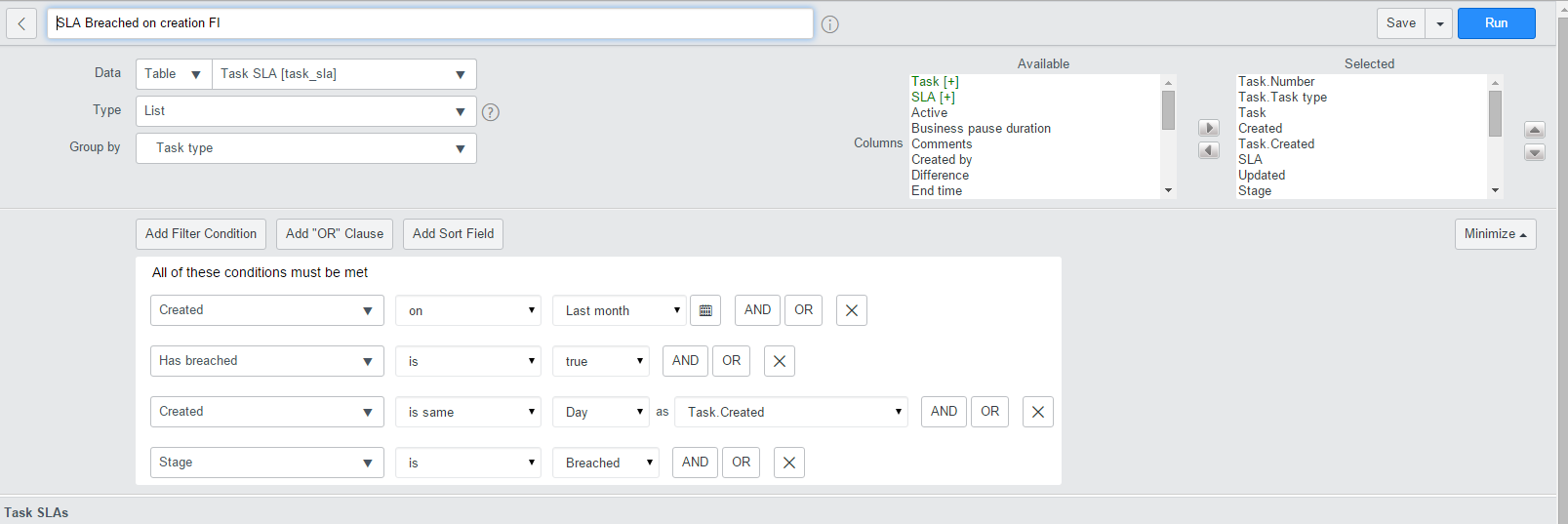 Solved: Copy filter conditions string from Reports - ServiceNow Community
