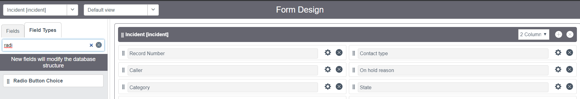 Solved Radio Buttons In Servicenow Forms Servicenow Community