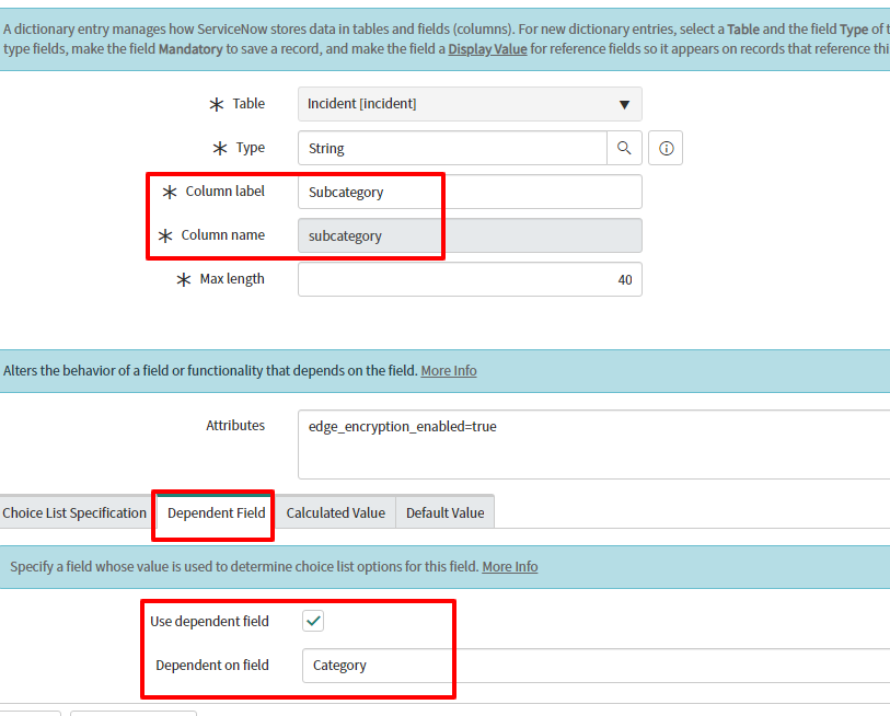 Solved: Re: Dependent Choice Lists - ServiceNow Community