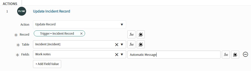 Solved: Re: How do you automatically add a work notes to a ...