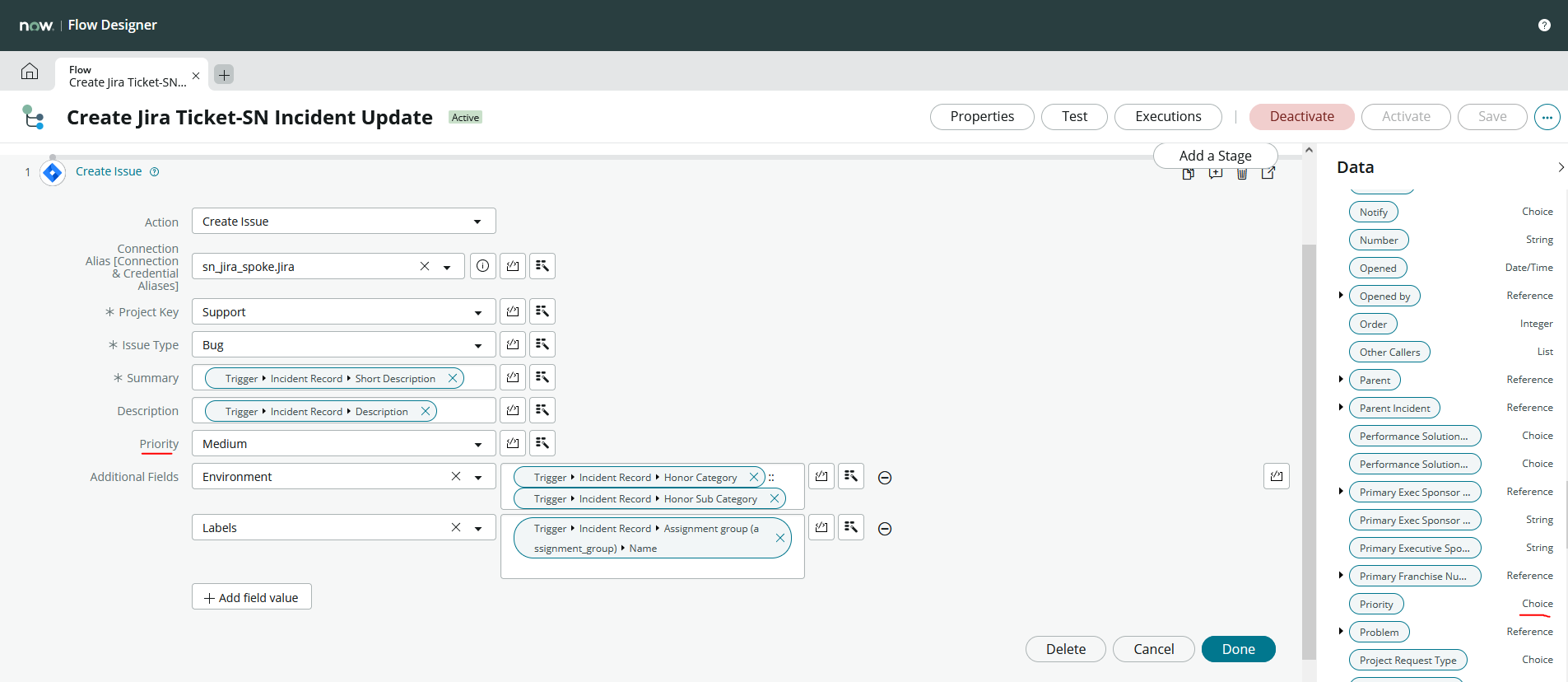 Solved: What table is incident Priority located to use for ...
