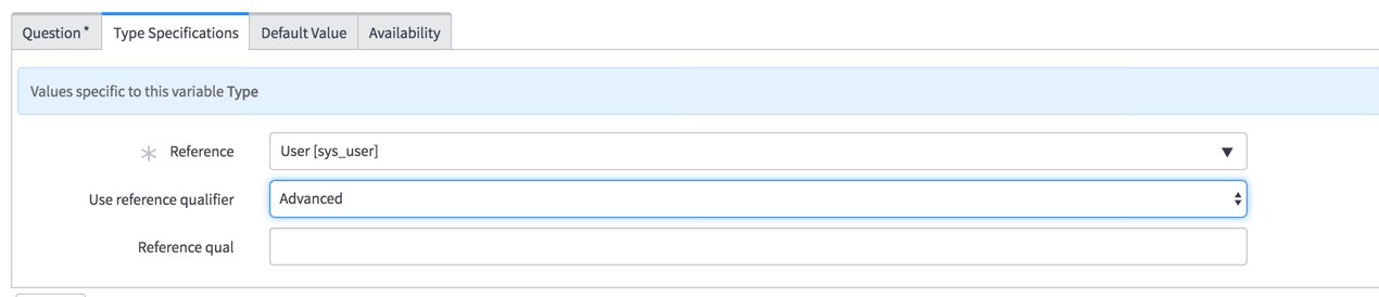 How to limit reference choices based on user info ... - ServiceNow ...