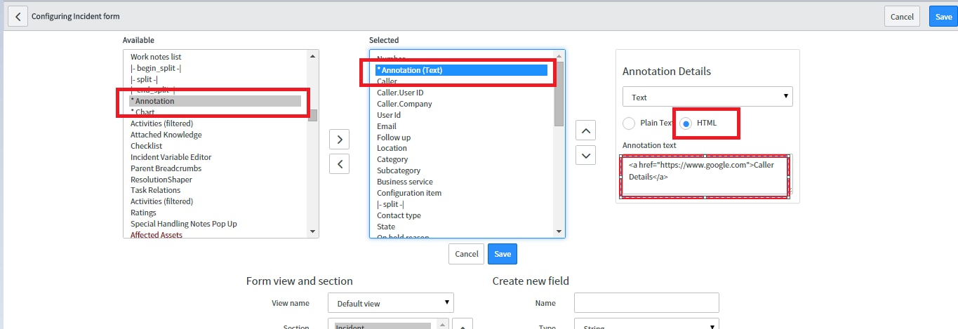 Solved: Adding a link to the form - ServiceNow Community