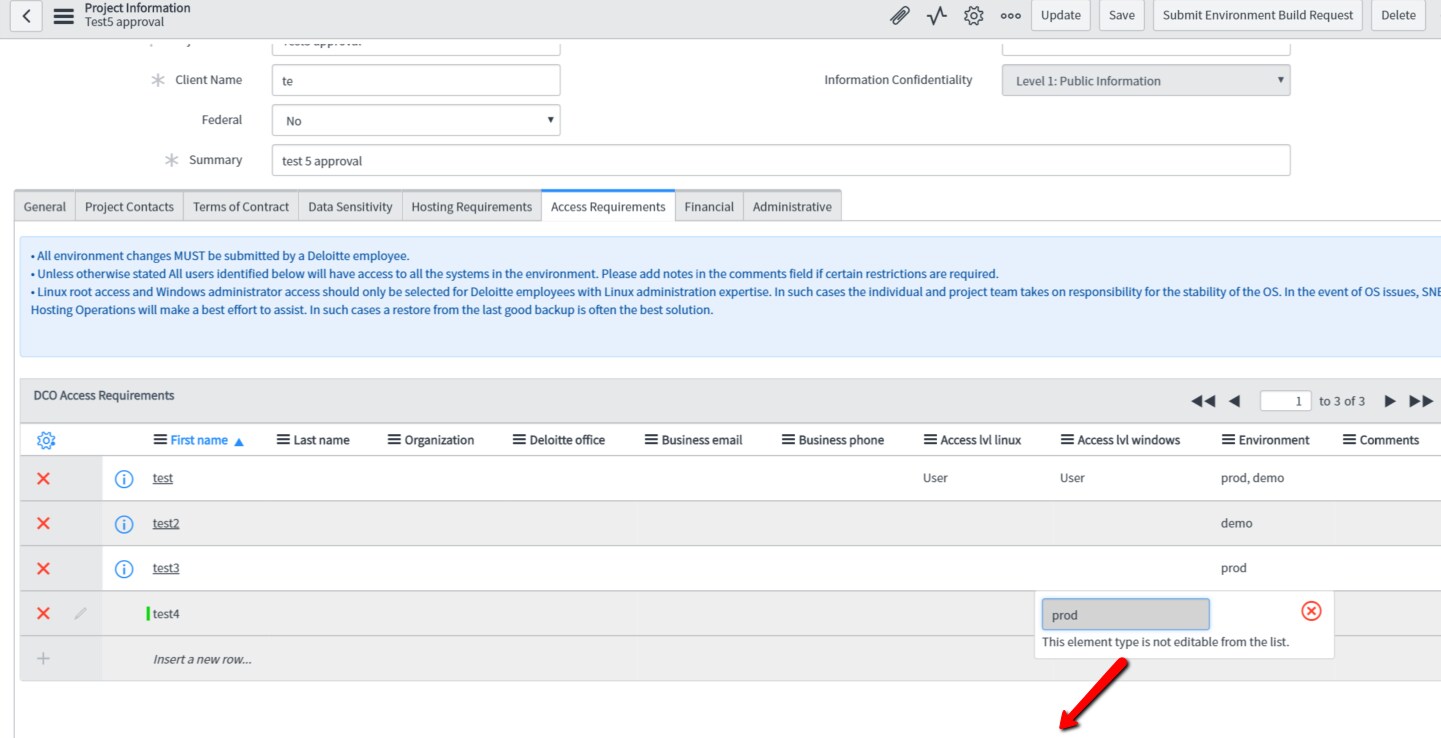 How to make element type List editable from the l... - ServiceNow Community