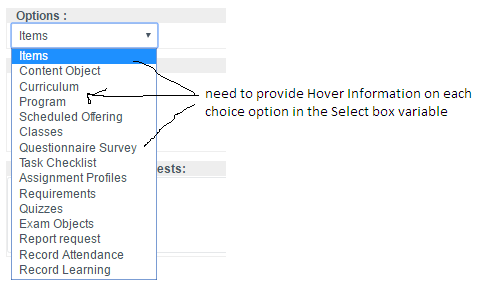 How to add tooltip in catalog item on a - 'Select ... - ServiceNow ...