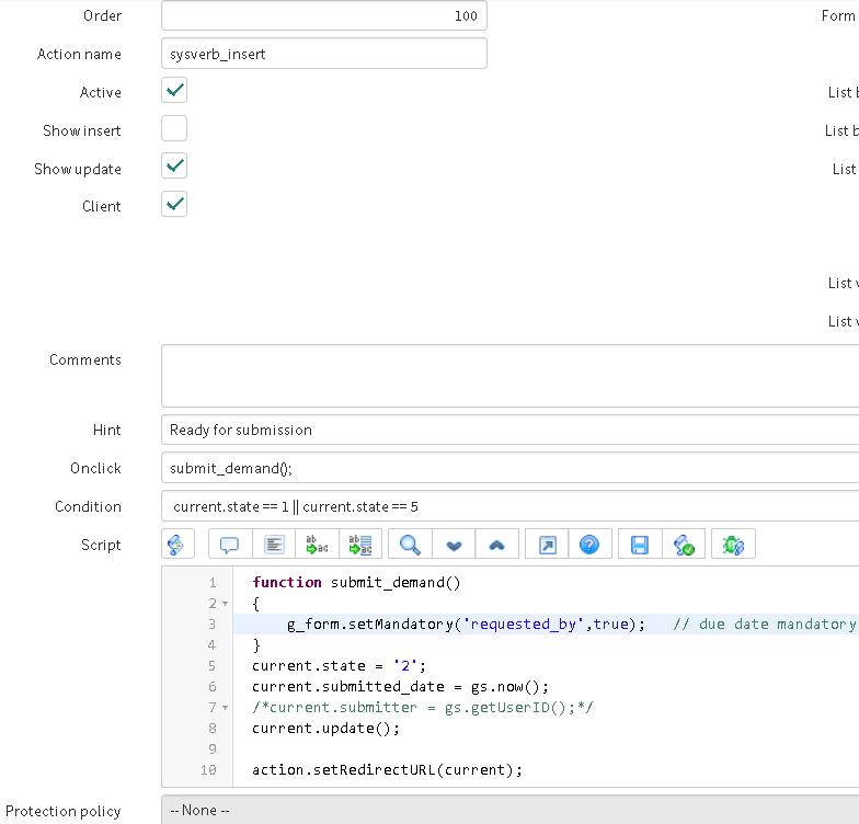 Solved How To Make Field Mandatory With Business Rule And Servicenow Community