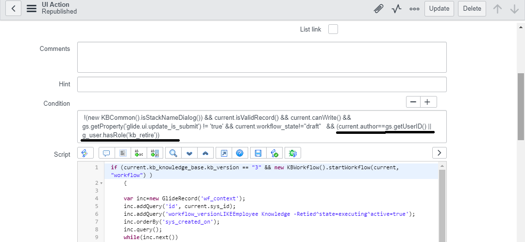 Solved: Display UI action button based on role - Page 6 - ServiceNow ...